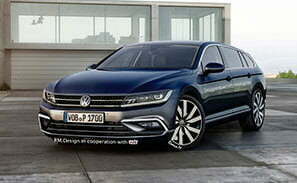 Рендер Volkswagen Passat CC Shooting Brake